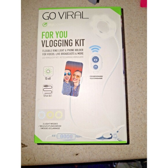 DIGIPOWER | Other | Ring Light Vlogging Kit Go Viral Digi Power You ...